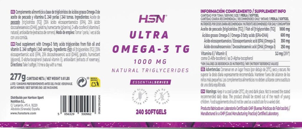OMEGA-3 ULTRA TG IFOS – 240 cápsulas – Clínica Vida Melhor